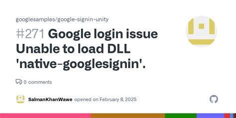 Google Login Issue Unable To Load Dll Native Googlesignin Issue Googlesamples Google