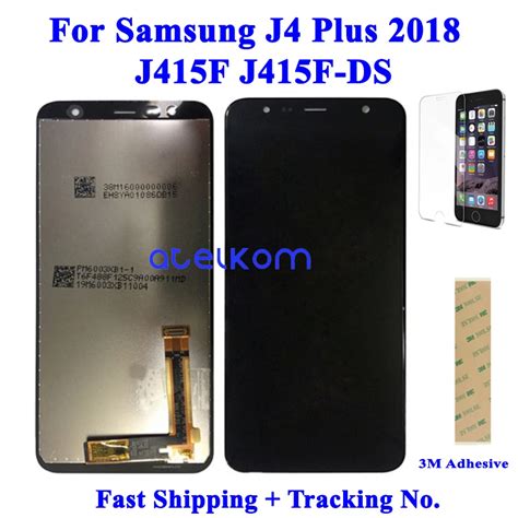 Tested Adjust LCD For SAMSUNG J4 Plus J415F LCD J4 Plus LCD Screen For Samsung J4 Plus 2018 LCD