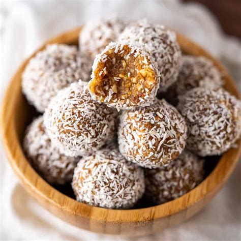 Coconut Date Nut Balls Vibrantly G Free