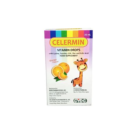 Celermin Drops 30ml St Joseph Drug Online Store