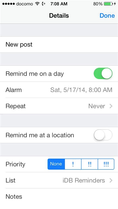 Ios 7 The Ultimate Reminders App Guide