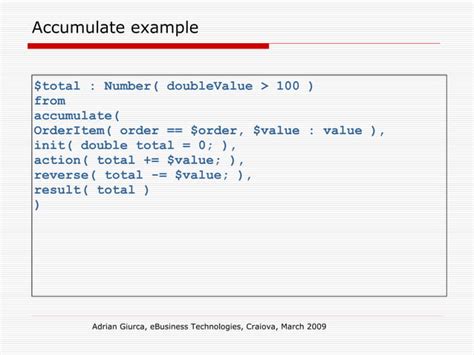 Introduction To Drools Ppt Web Development Internet