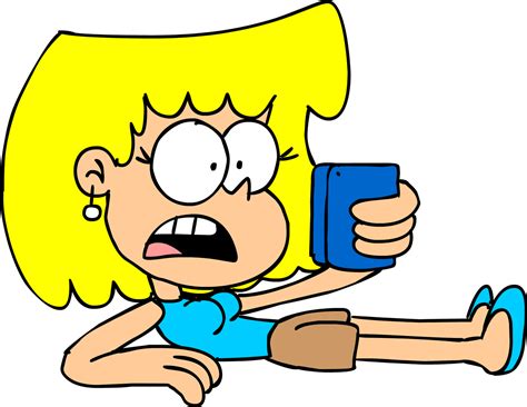 Lori Loud Checking On Her Phone By Blackrhinoranger On Deviantart
