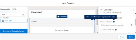 Data Table Component In Salesforce Flow Salesforce Geek