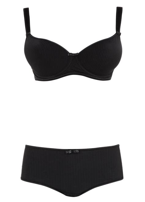 Freya Idol Black Moulded Balcony Bra Chayil D Plus Lingerie