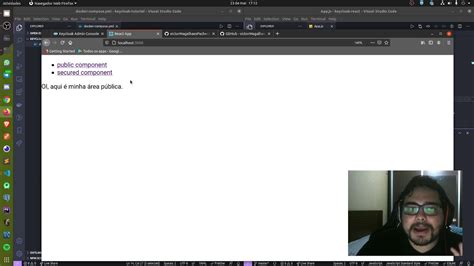 Keycloak 7 Integrando Um Cliente React Com Keycloak Youtube