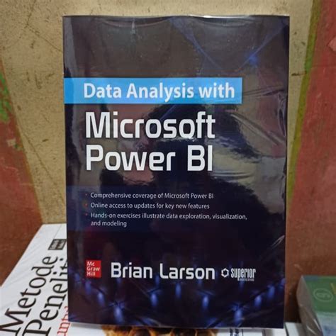 Jual Buku Buku Data Analysis With Microsoft Power Bi Brian Larson 2020 Shopee Indonesia