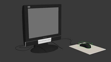Computer Set 3d Model Turbosquid 1299394