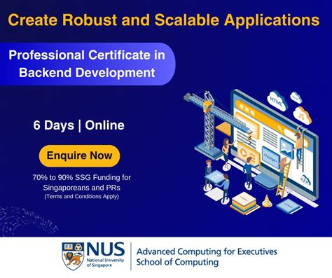 Nus Advanced Computing For Executives Ace On Linkedin Programming
