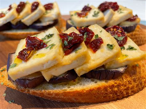 연어 And 가지두부 브루스케타 만들기 레시피