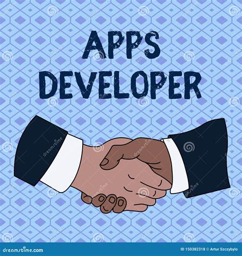Handwriting Text Apps Developer Concept Meaning Graphic Artist