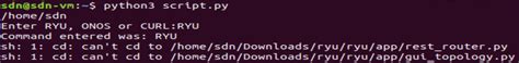 Solved Within A UBUNTU VM Using GNS3 I Created Code That Is Chegg