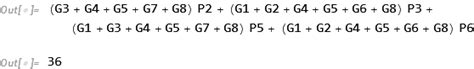 how can i obtain this simplification of an expression mathematica