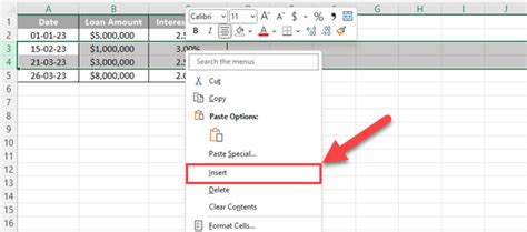 How To Insert Multiple Rows In Excel 5 Best Methods Master Data
