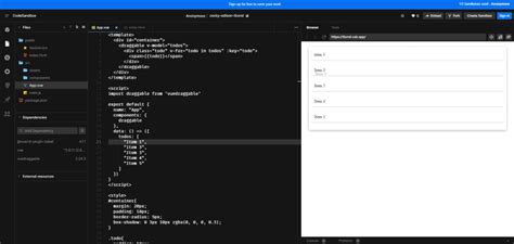Simple Sortable List With Vuejs Dev Community