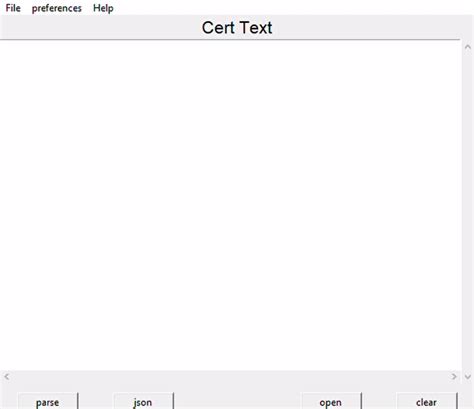 My First Go At Tkinter Made A Certificate Parsing Tool For Some People