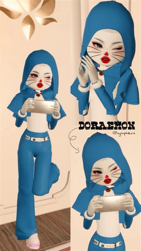 ☁︎ Doraemon Dress To Impress Dti Dress To Impress Doraemon Cartoon Cosplay