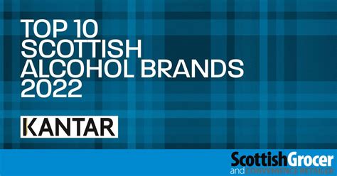 Top 10 Scottish Alcohol Brands 2022 Scottish Grocer And Convenience