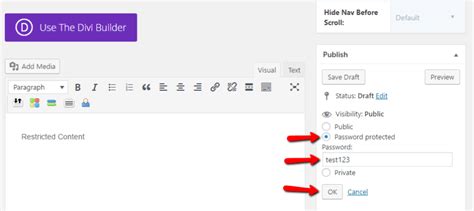 How To Set Up Password Protected Site Areas In Wordpress