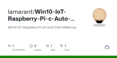 Github Lamarant Win Iot Raspberry Pi C Auto Plant Watering Win Iot Raspberry Pi C Auto