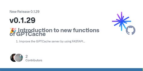 Release V Zilliztech Gptcache Github