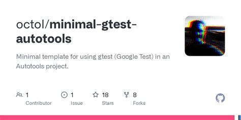 GitHub Octol Minimal Gtest Autotools Minimal Template For Using Gtest Google Test In An