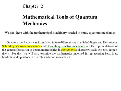 SOLUTION Linear Vector Space Hilbert Space Dirac Notation Quantum Mechanics Studypool