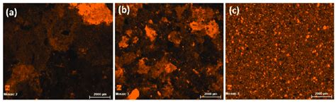 µ Xrf 2d Mapping Outputs For The Element Iron Fe A Grain Size
