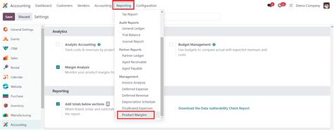 An Overview Of Invoice Product Margin Analysis In Odoo Accounting