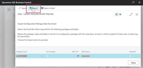 How To Easily Import Data Into Dynamics 365 Business Central Encore