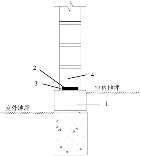 用于石砌体结构的隔震结构的制作方法 2