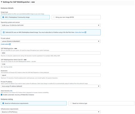 Automate Deployment Of Sap Web Dispatcher Using Aws Launch Wizard For