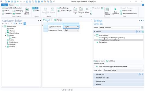 Application Builder Updates Comsol® 61 Release Highlights