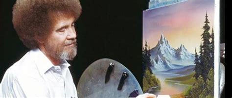Infancia Destruida El Emblemático Afro De Bob Ross No Era Natural