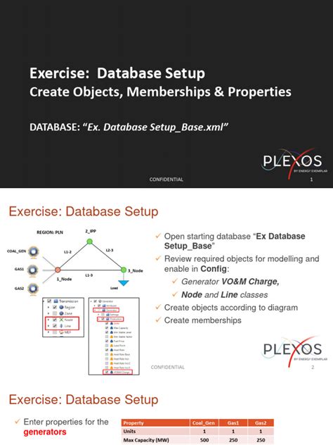 D1 Exercise 1 Database Setup Pdf Physical Quantities Electricity