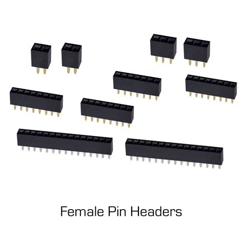 Female Pin Headers 254mm Proptronix