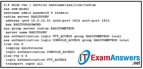 Refer To The Exhibit A Network Administrator Issues The Show Run