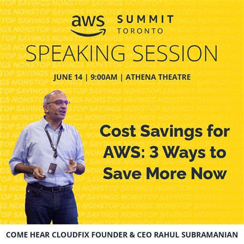 Cloudfix On Linkedin Awssummittoronto Cloudfix Awssummit