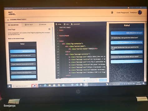 Sowjanya Gadamsetti On Linkedin Day2 30daysofcoding Ccbp Nxtwave