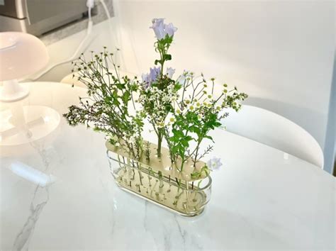 프리츠한센 이케바나 화병 롱long 사이즈 색상 꽃 스타일링 관리법 네이버 블로그