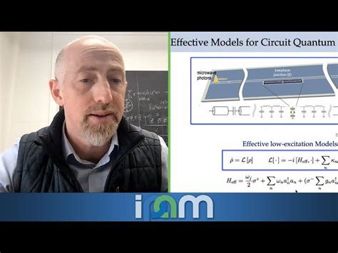 Free Video Quantum Electrodynamic Modeling Of Superconducting Quantum Systems Ipam At Ucla
