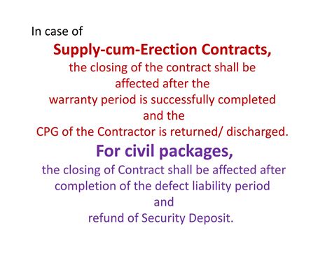 Contract Closing Ppt Pdf Construction Industry Industries