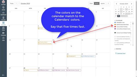 Canvas App Calendar Esme Ofelia