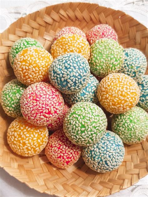 Onde Onde Rainbow Asian Desserts Easy Food Art Food Business Ideas