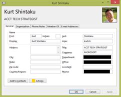 FIX Switching Back To The Old Style Contact Dialog Box In Outlook 2013 Kurt Shintaku S Blog