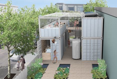 Urban Spa Made From Shipping Containers For San Francisco