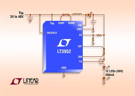 V LED Driver Has A Switch PWM Generator