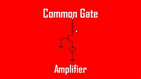 common gate amplifier easy calculation wira electrical