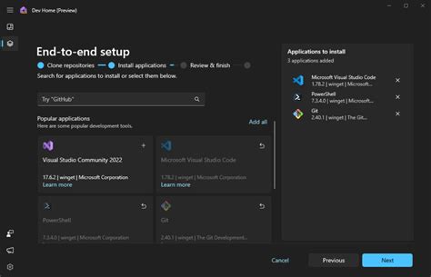 First Look At Windows Dev Home And Dev Drive LazyAdmin