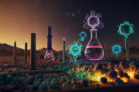 Premium Photo Particle Playground Interactive Chemical Reaction Simulator